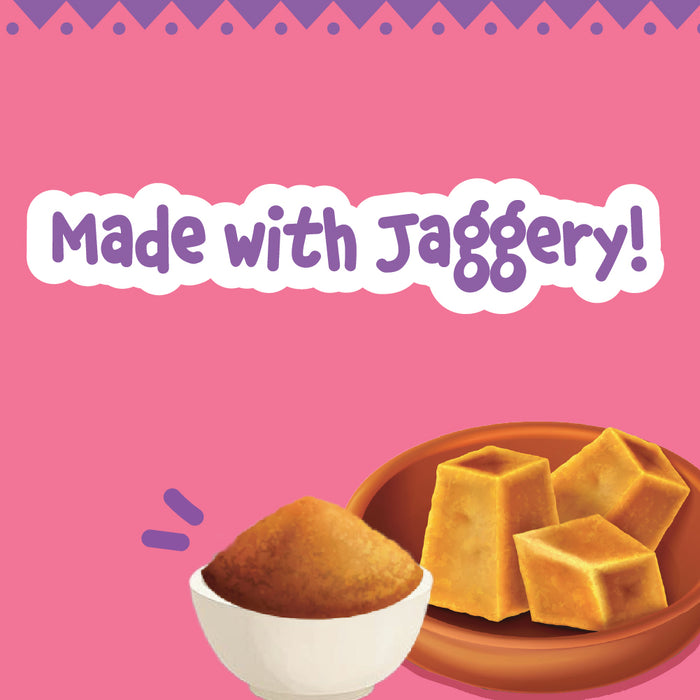 DESi Popz Kidz Real Aam & Strawberry | Made with Jaggery | Pack of 8