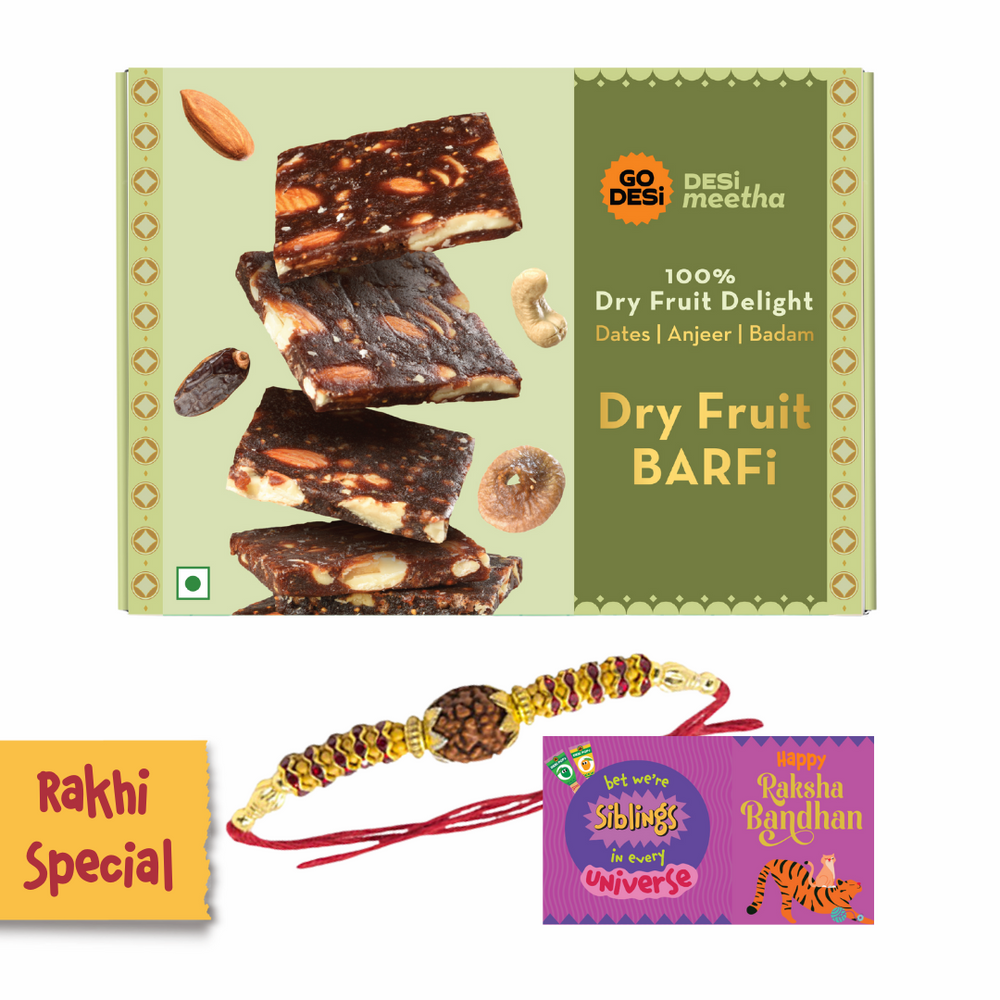 Dry-Fruit Date Bars | No Refined Sugar – 100% Natural | Anjeer, Dates,
